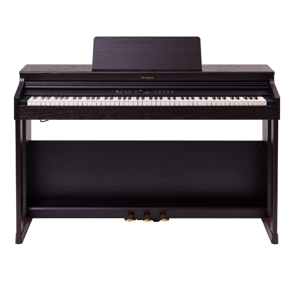 Roland RP701 88-Key PHA-4 Standard Dark Rosewood Classic Digital Piano ...
