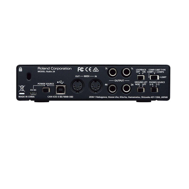 Roland Rubix 22 USB Audio Interface 2 in/2 Out– Badie Studio & Stores
