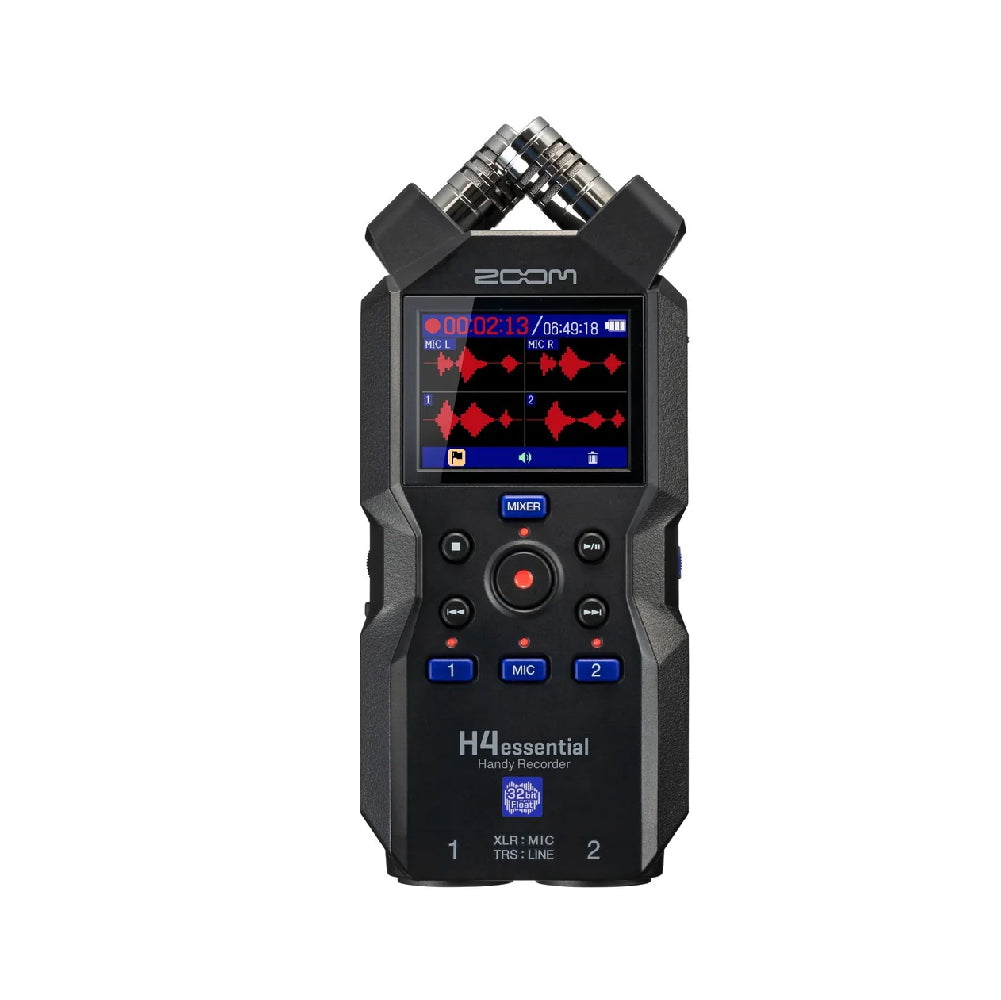 Zoom H6essential 6-Track 32-Bit Float Portable Audio Recorder– Badie ...